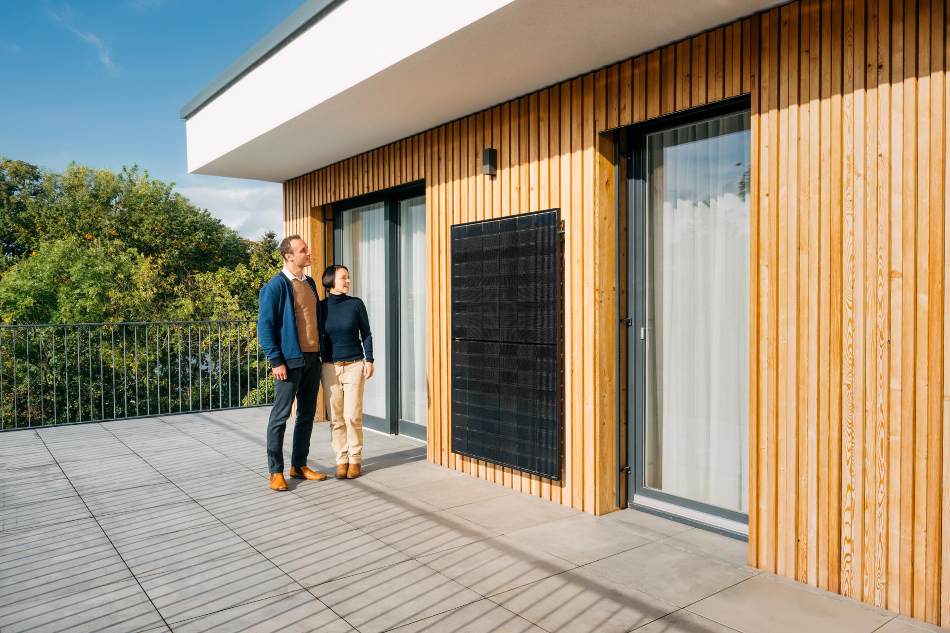 PV-Fassade kaufen Photovoltaik für Deine Hauswand und Fassade