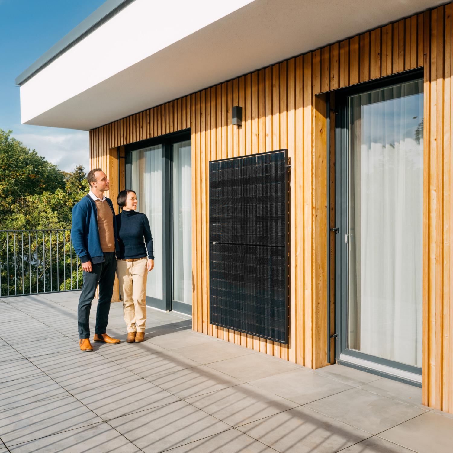 PV-Fassade kaufen Photovoltaik für Deine Hauswand und Fassade